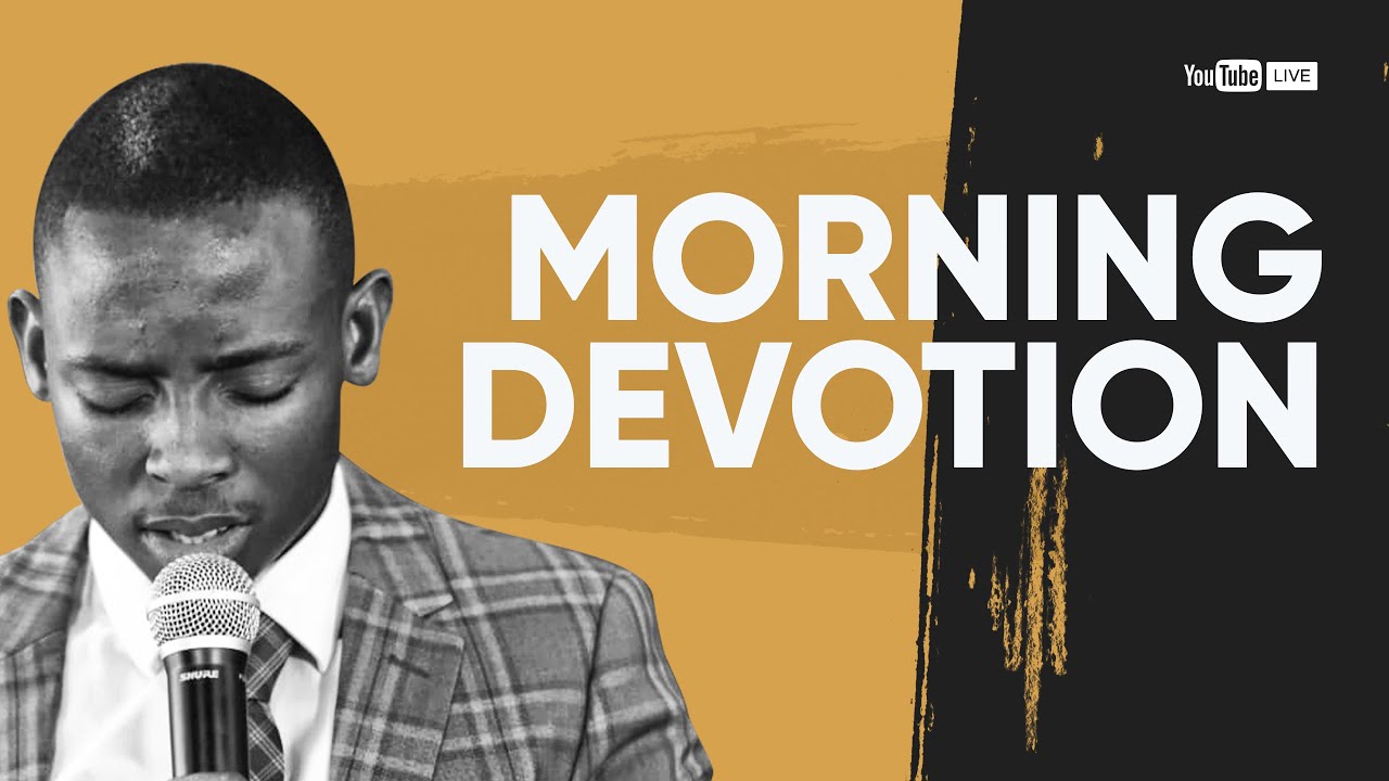 Morning devotion for TODAY (9/7/2020) - YouTube