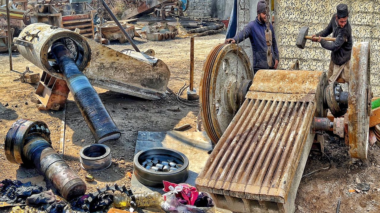 The Difficult Process Of Manufacturing Heavy Crankshafts That Break ...