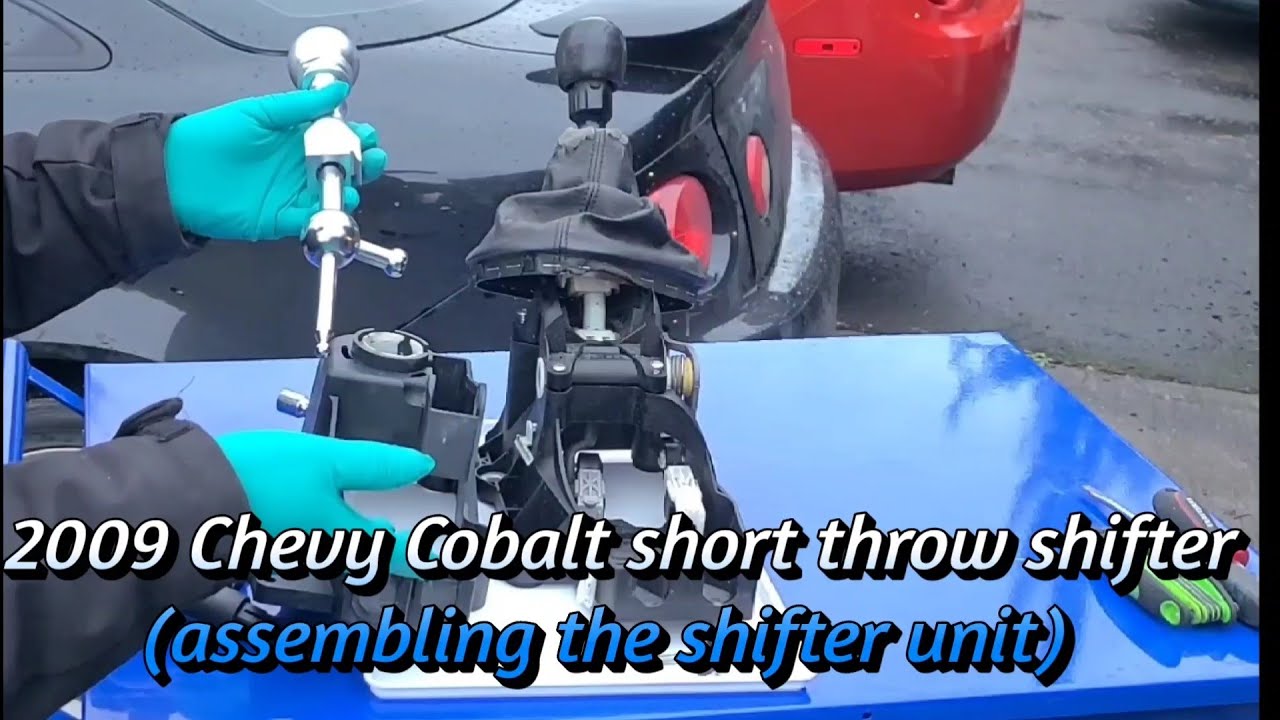 Chevy Cobalt short throw shifter (assembling the shifter unit) - YouTube