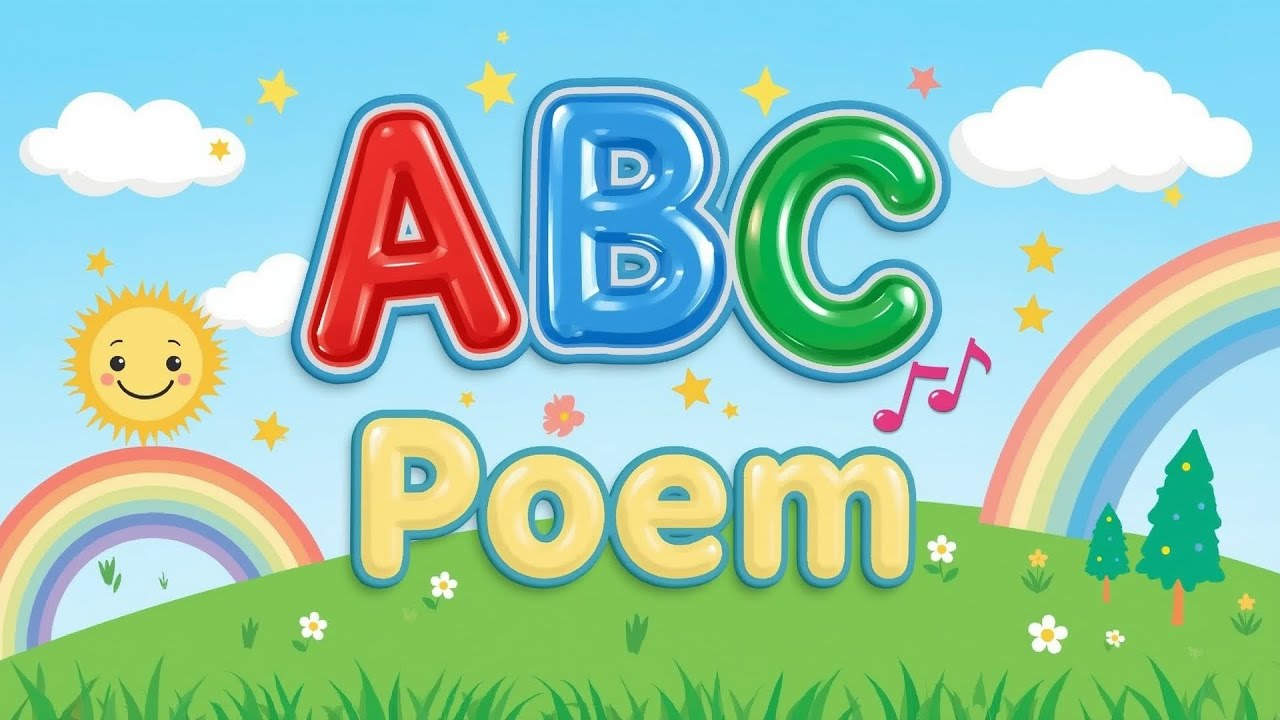 ABC Poem for Kids | Learn Alphabet with Fun Animation! - YouTube