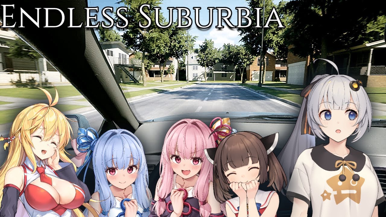 煽り運転に変質者...超リアルなグラフィックのドライブシミュレーター風ホラー「Endless Suburbia」/ ボイロ実況 ホラー ボイスロイド horror game voiceroid ...