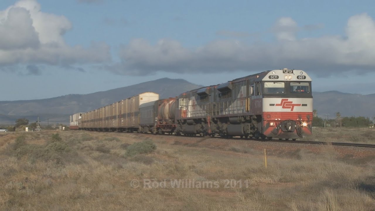SCT Logistics : Australian trains and railroads - YouTube