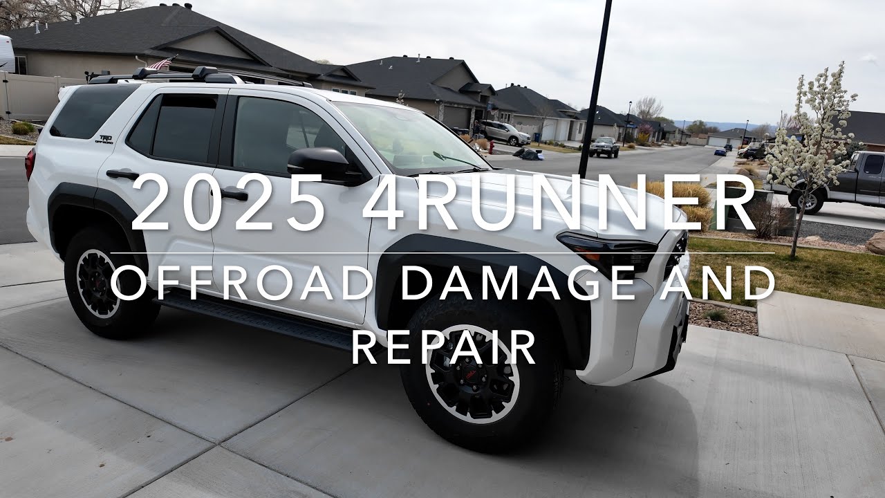 2025 Toyota 4Runner: Fixing Trail Scratches & Paint Chips - DIY Repair ...