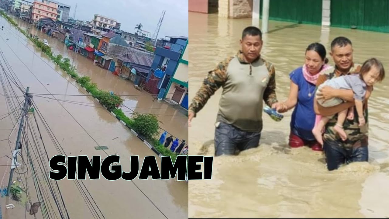 Singjamei in a Danger Zone // Manipur Floods Second Time - YouTube