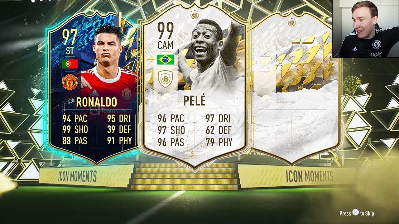 93+ MOMENTS ICON PICK | 99 RATED PELE SBC | TOTS RONALDO FUT DRAFT ...