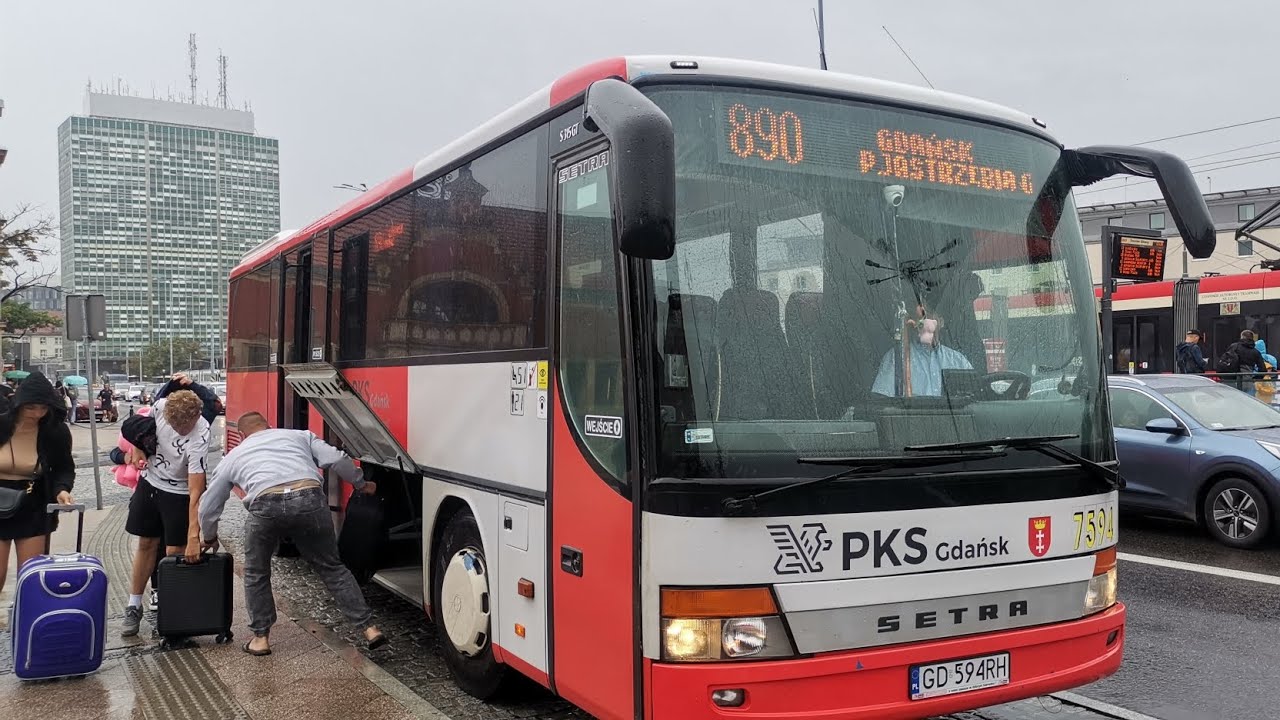 PKS Gdańsk linia 890 Gdańsk - Władysławowo - Jastrzębia Góra - Gdańsk ...