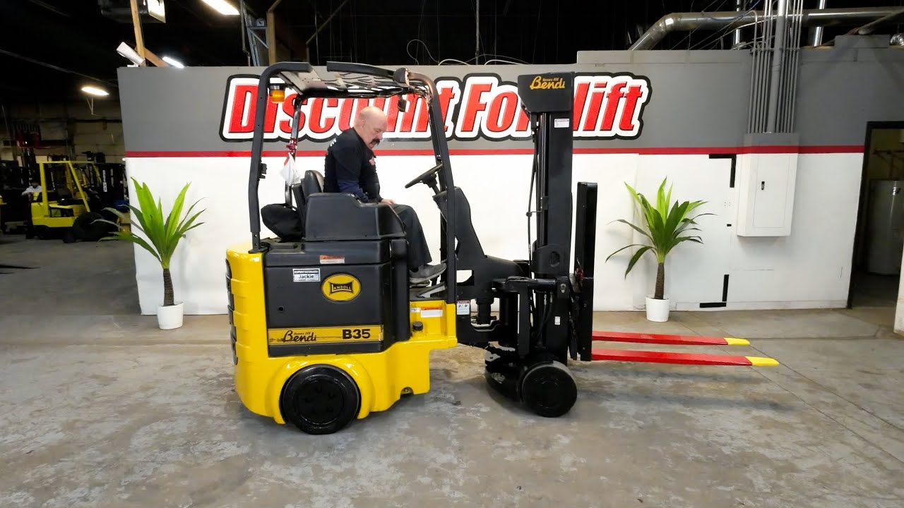 BENDI BD35/42E190D 3,500 lb Electric #2094 - Swing Mast Turret for Sale ...