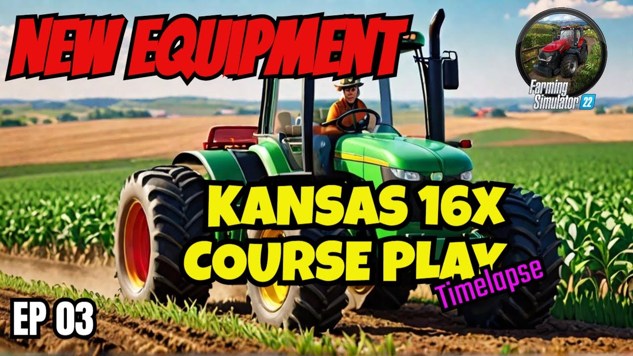 FS22 Kansas: The Course Play Update You've Been Waiting For - YouTube