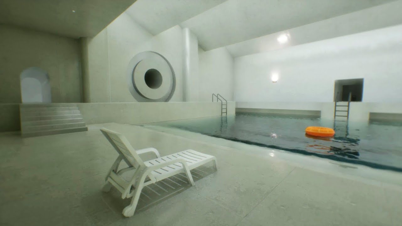 Liminal Poolroom Brilliance - Limscape demo ambience water stream waves ...