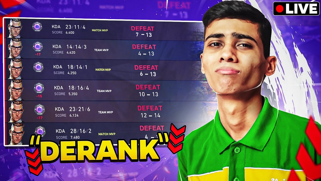 Playing Derank Simulator in Valorant | Valorant Livestream - YouTube