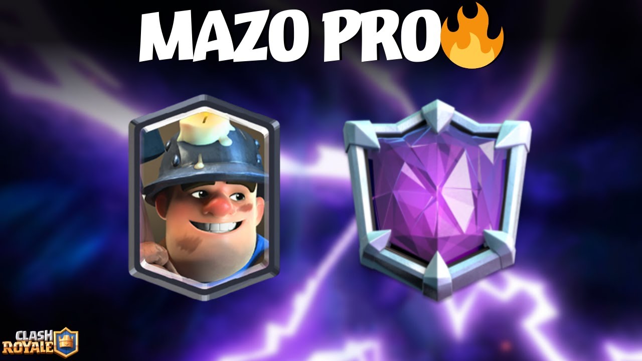 EL MAZO DE MINER CONTROL DE MODA EN CLASH ROYALE! - YouTube