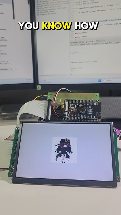 LCD SSD1963 Control Using STM32 | Step-by-Step Guide #arduino #iot #embedded #DIY #stm32 - YouTube