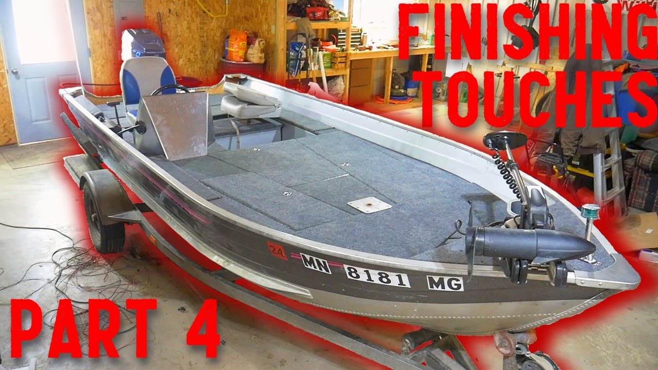 DREAM BOAT OVERVIEW || Boat Wiring and Aluminum Console Build ...