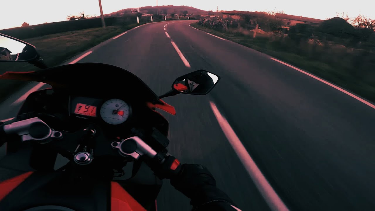 Yamaha YZF R-125 Sunset Red / Ride Edit - YouTube