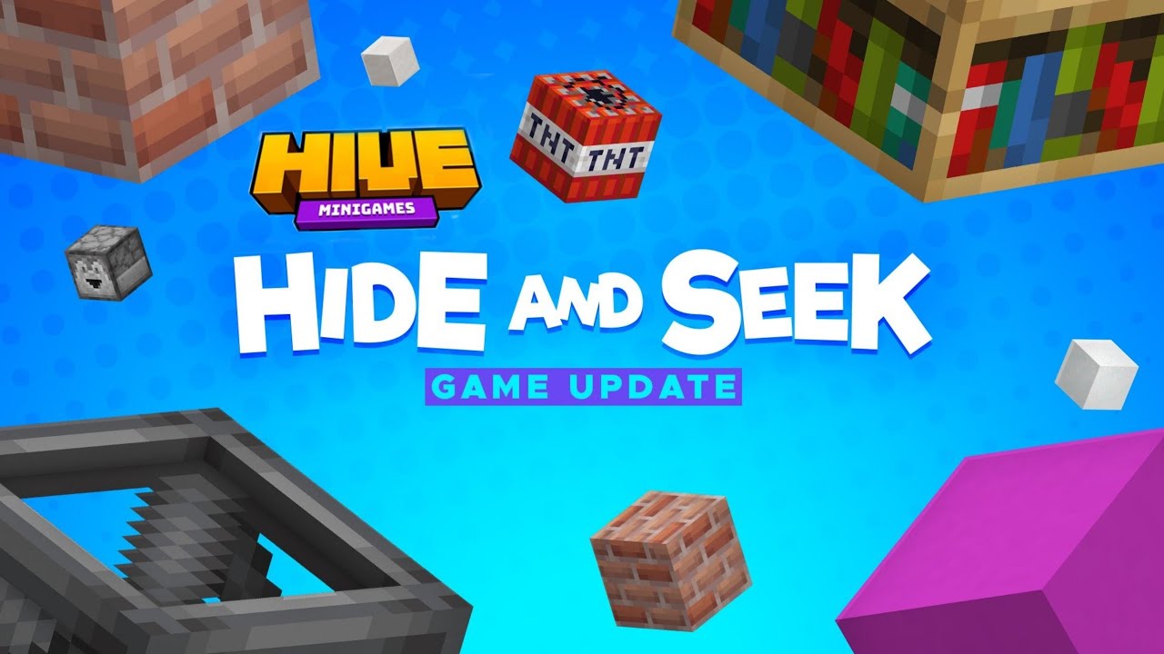 Playing hide and seek in (The Hive Server) (Mini games) - YouTube