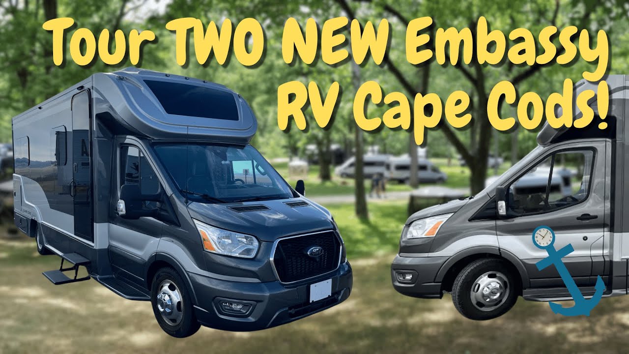 TOUR TWO NEW CAPE COD CLASS B+ EMBASSY RVs Q & A with Terry Minix ...