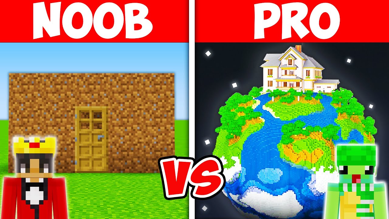 NOOB vs HACKER: I CHEATED in a Build Challenge! - YouTube