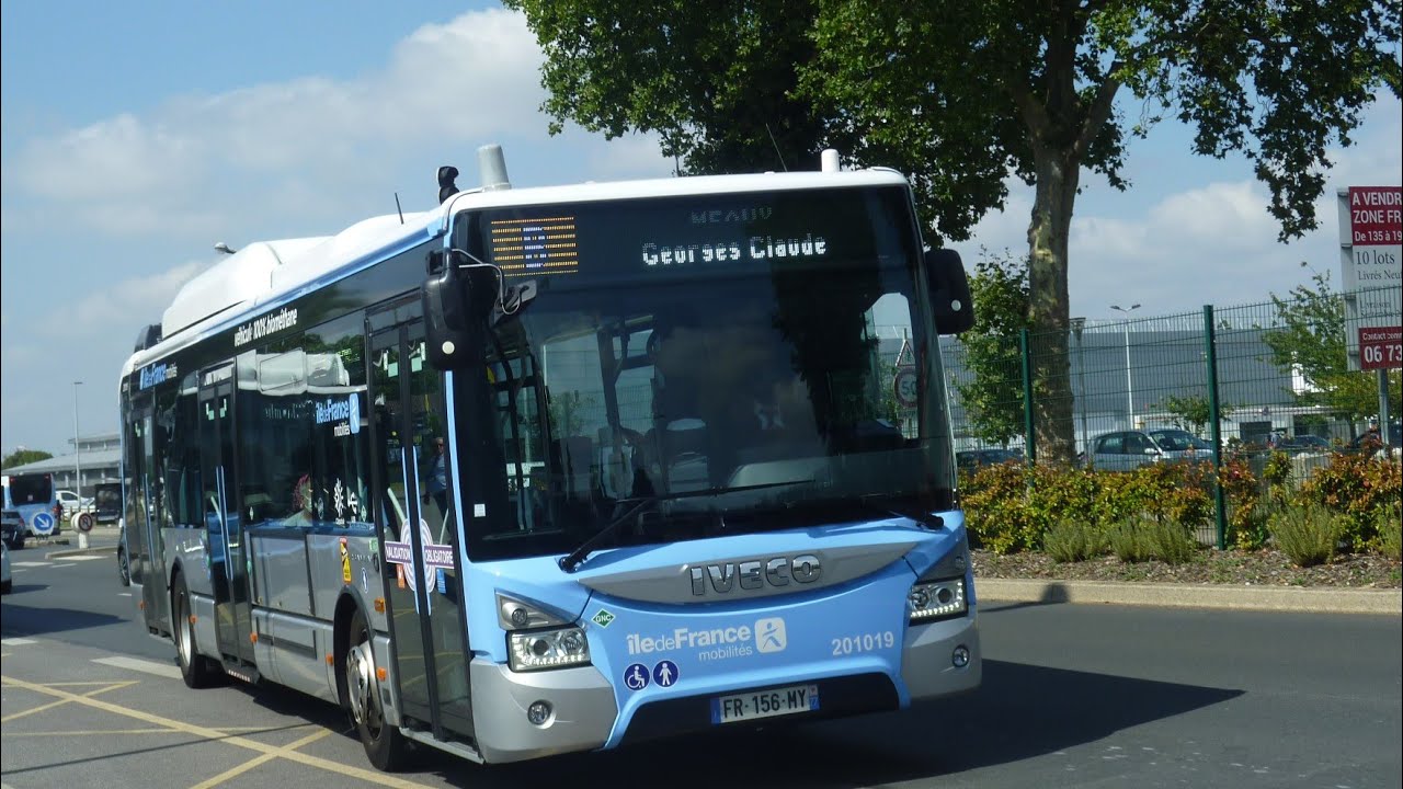 [sound] Iveco urbanway 12 GNC Biométhane Transdev Marne et Morin - YouTube