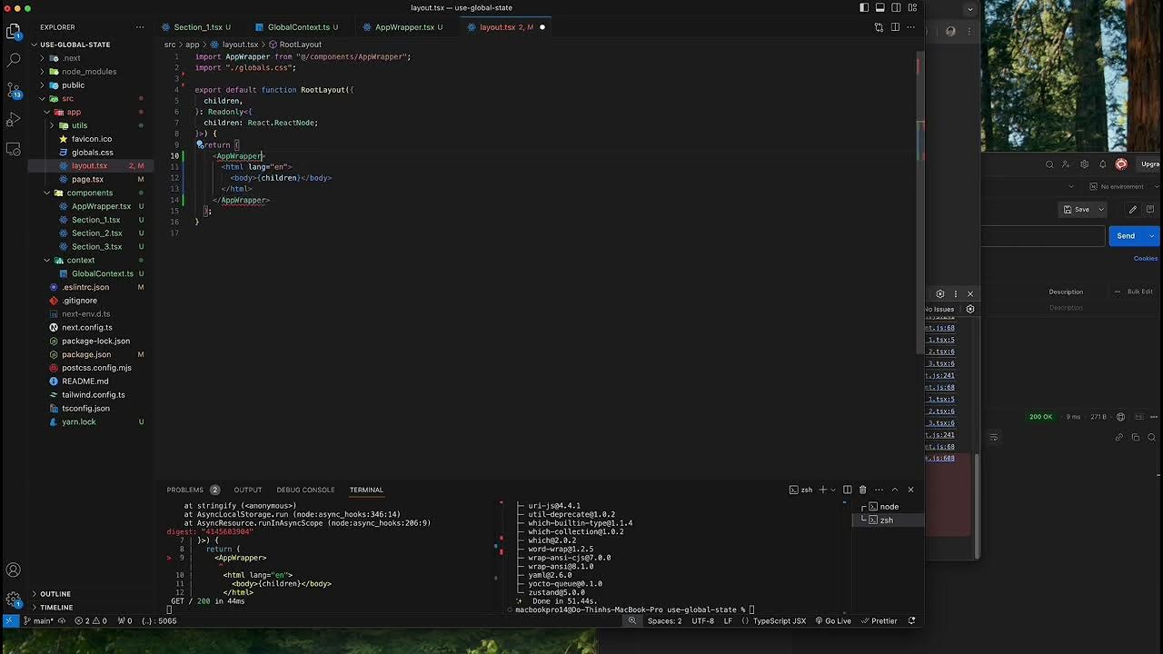 Nextjs/React: Giải pháp quản lý state chung với hook useGlobalState (dùng Context API hoặc ...