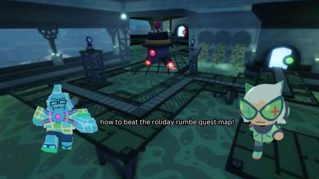 how to beat the roliday rumble quest map! - YouTube
