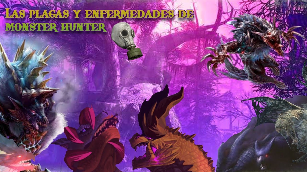 Un resumen de las plagas y enfermedades de Monster hunter - YouTube