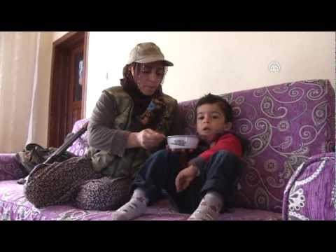 Mevzilerde nöbet tutan anneler