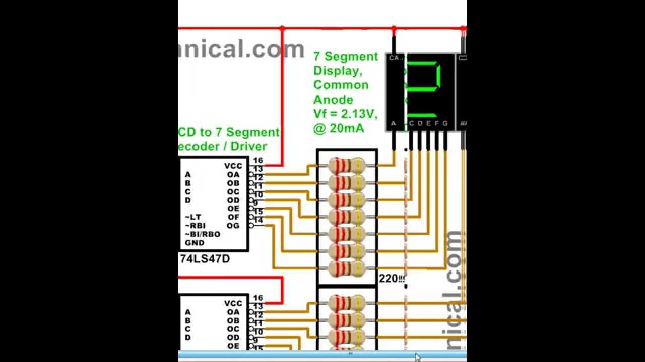 Counter "0 to 999", Driving a 7 Segment Using 555 Timer, 74LS90 ...