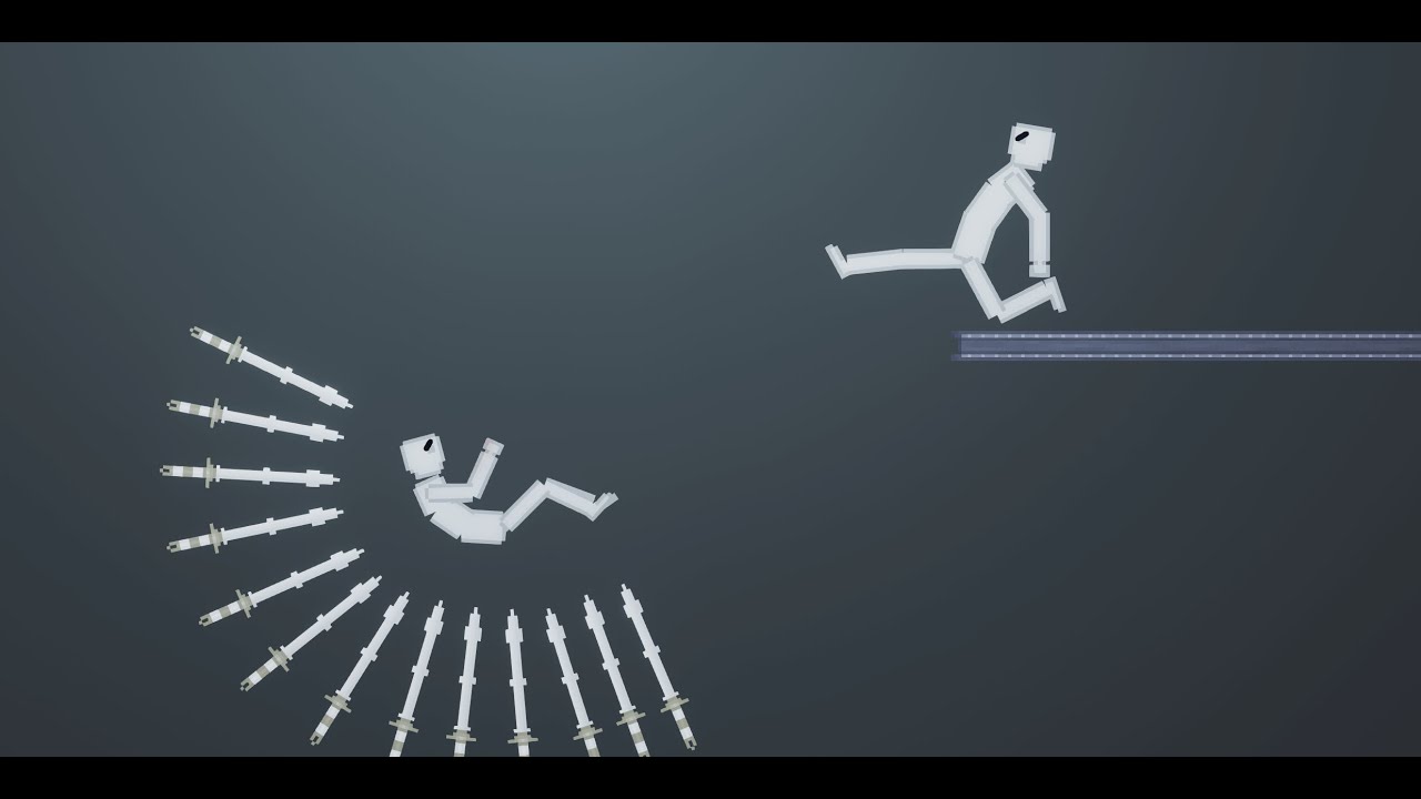 Humans Hitting Each Other Into Spike Pits In People Playground (32 ...