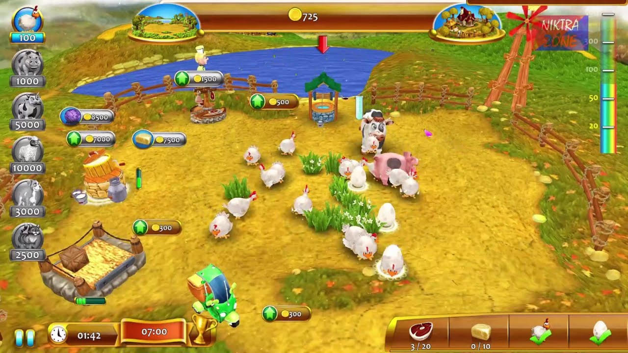 Disuruh Bertenak 15 Ayam, Farm Frenzy 4, Robbed Chicken Coop #62 ...