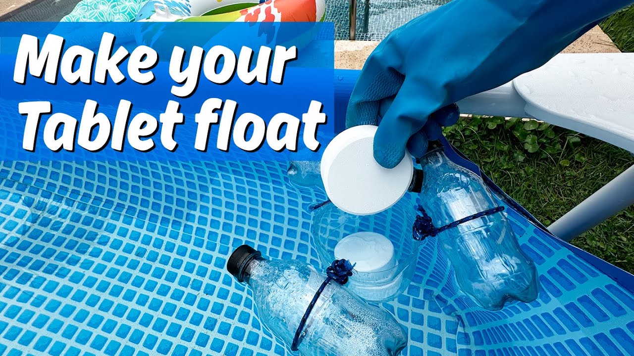 How to make a Trichlor Tab Float at home with 0 cost! - YouTube