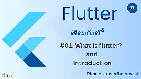 Flutter Full Course Telugu - YouTube