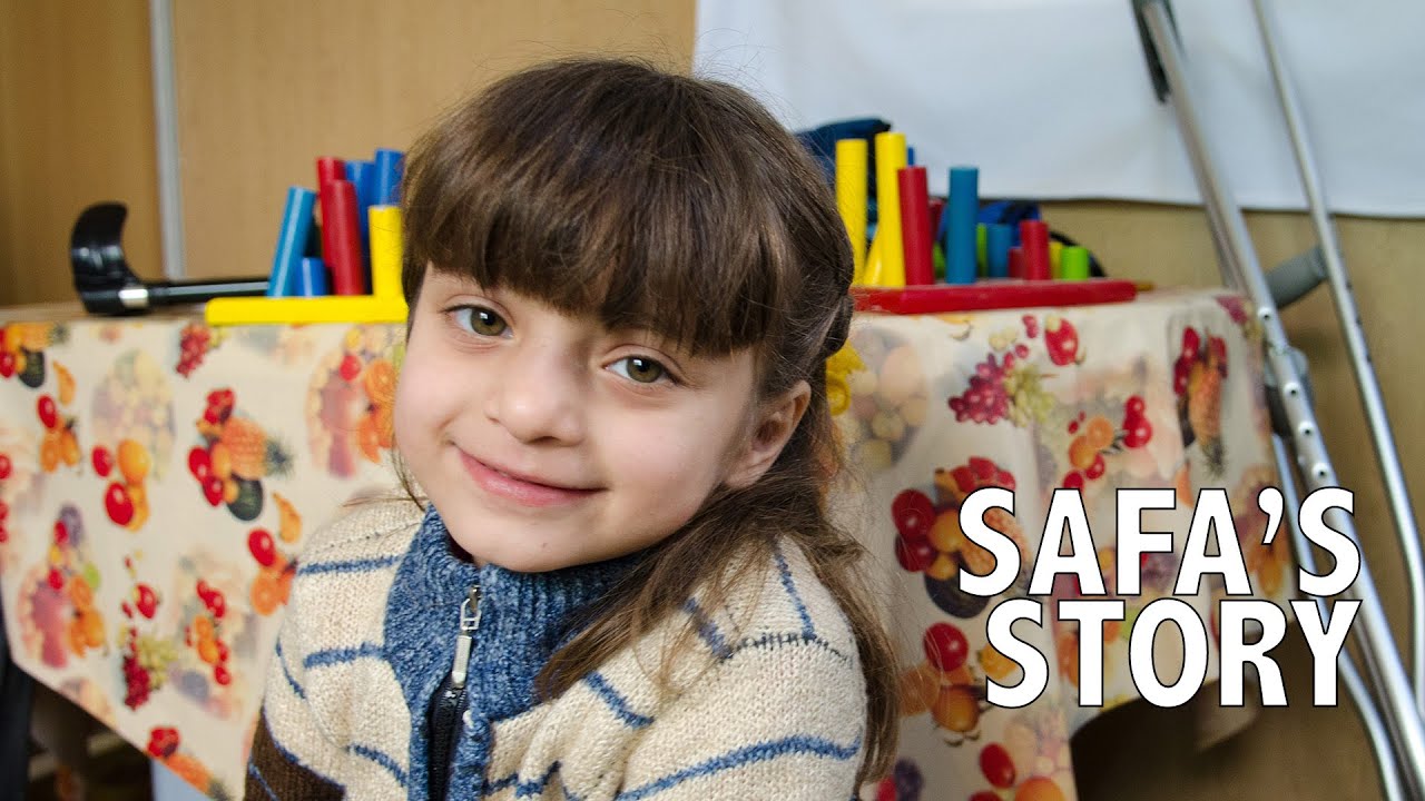 Helping Syria's child war victims, Safa's story - YouTube