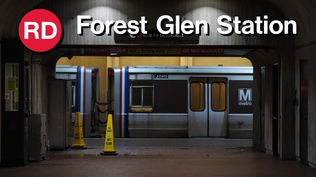 WMATA: Forest Glen Station (Red Line) - YouTube