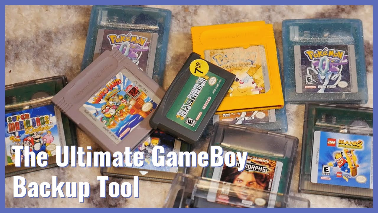 Epilogue GB Operator: The Ultimate GameBoy Backup Tool - YouTube