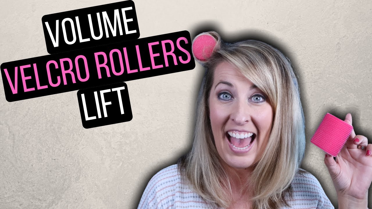 Velcro Rollers How To Use Velcro Rollers Get Volume Youtube