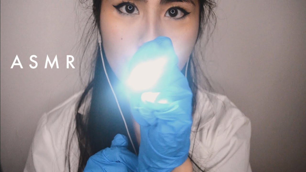 (ASMR) Inaudible Cranial Nerve Exam Roleplay - Personal Attention - YouTube
