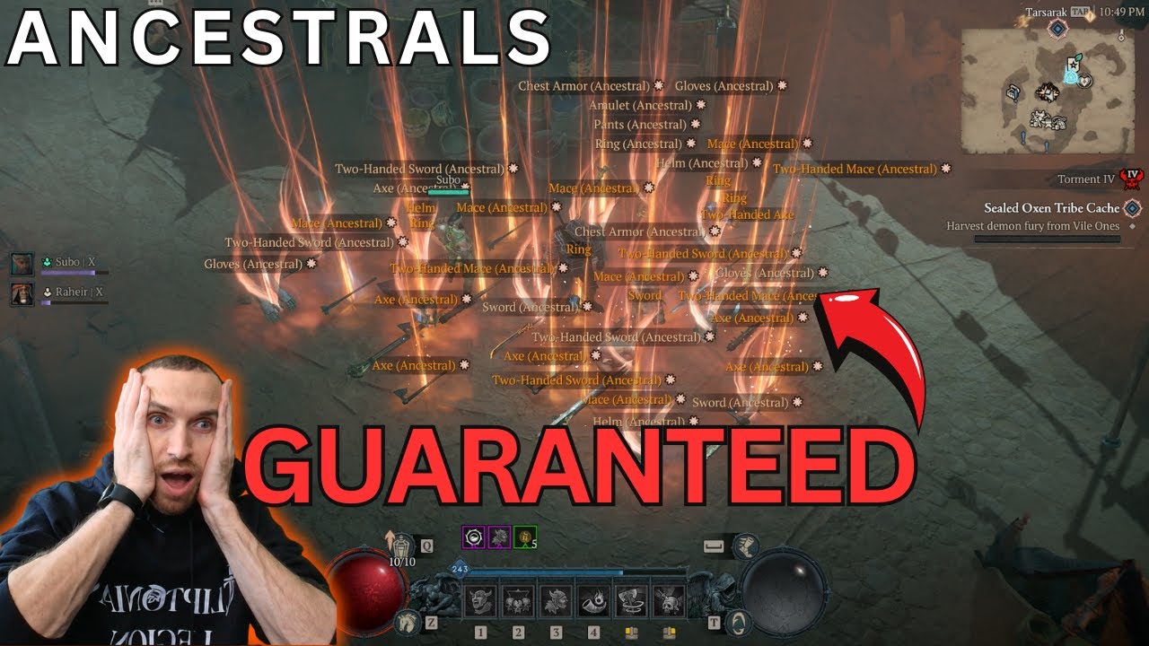 Blizzard is adding unlimited Ancestral Gear to Diablo 4. You need to ...