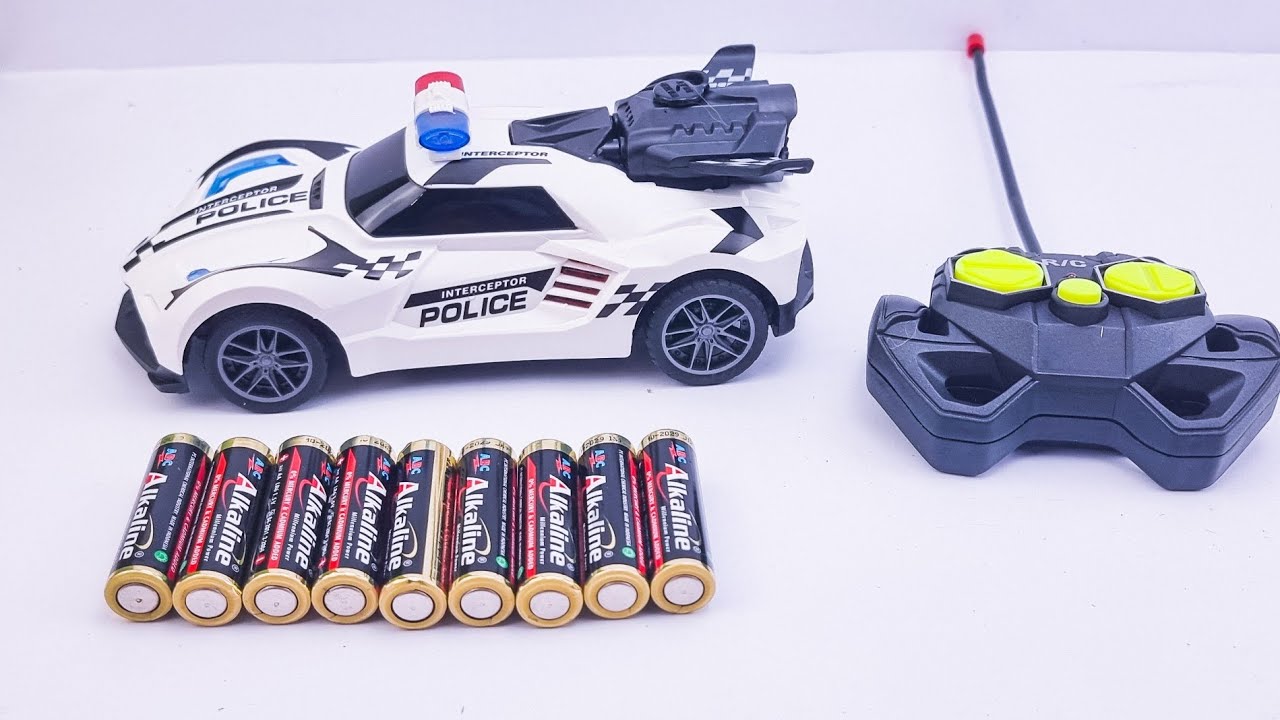 Unboxing RC Road Master Police Car and Police Car Patrol | Satisfying ...