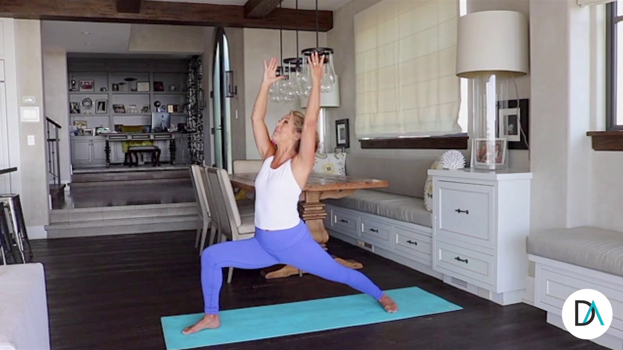 Mini Energizing Yoga Stretch | LifeFit 360 | Denise Austin - YouTube