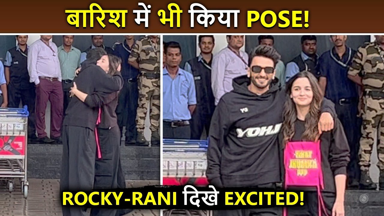 Rocky Aur Rani Look Super Excited! Blockbuster Hit On Their Way! - YouTube