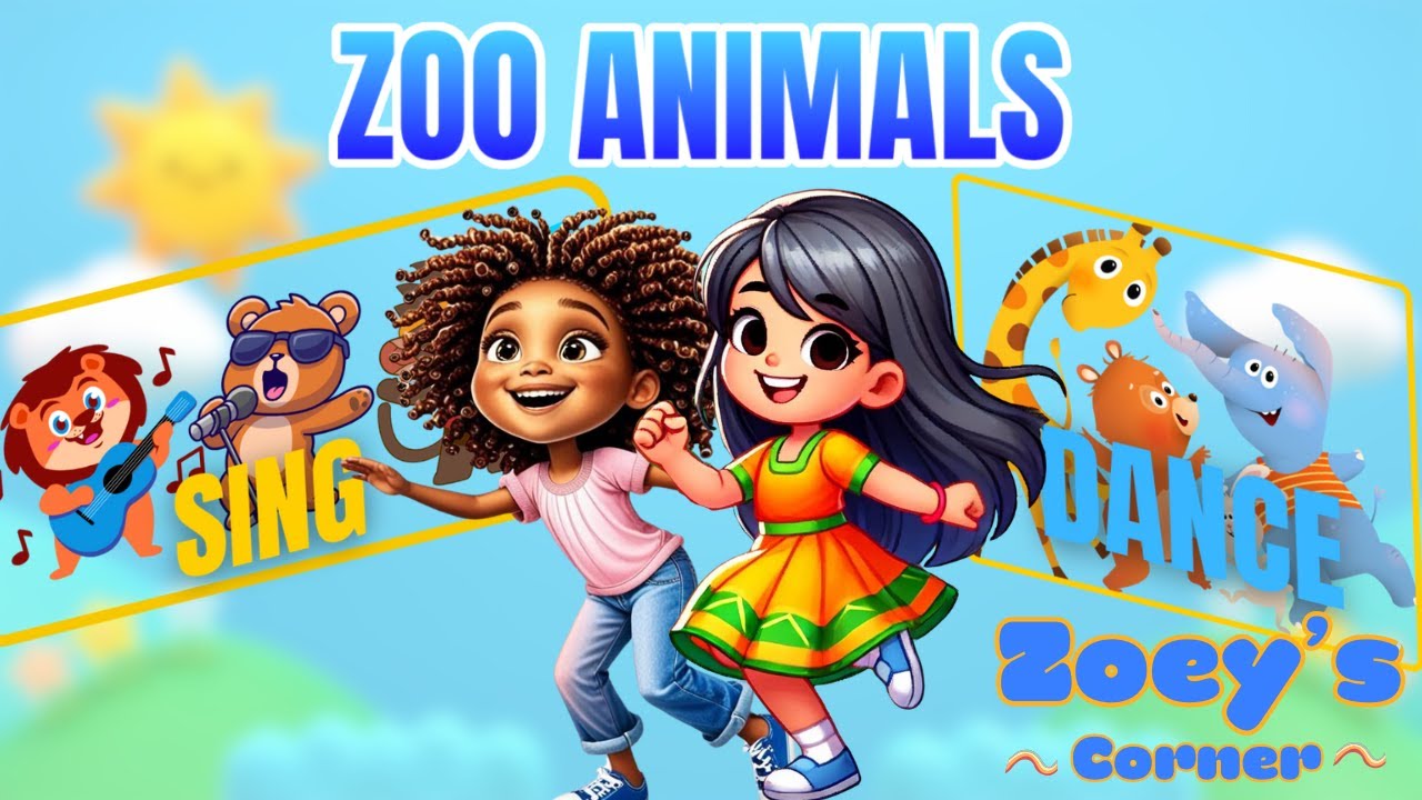 Sing and Dance With These CUTE Zoo Animals - Nursery Rhymes For ...