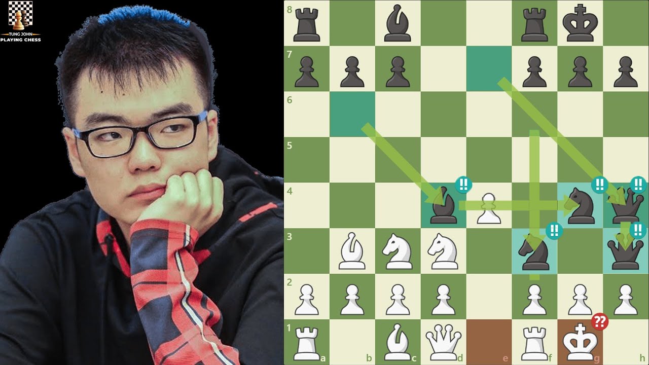SỐC!!! 5 Nước Đi Thiên Tài, Bón Hành Đại Kiện Tướng - Pro Chess League ...