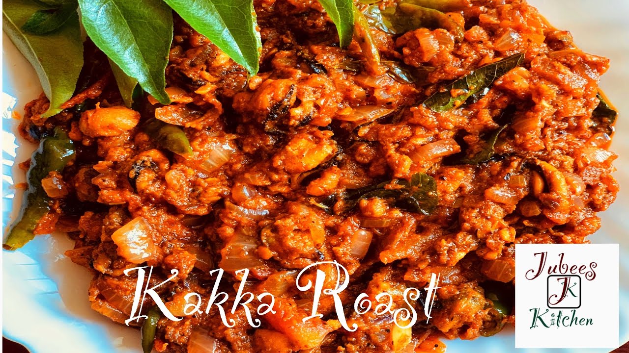Kakka Roast | | Kerala style Kakka recipe | | mussel roast - YouTube