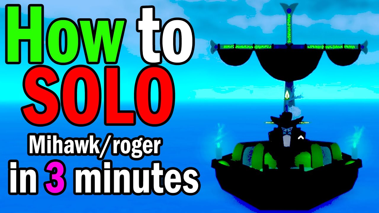[GPO] How to Solo Mihawk/Roger in 3 minutes in Update 10 - YouTube