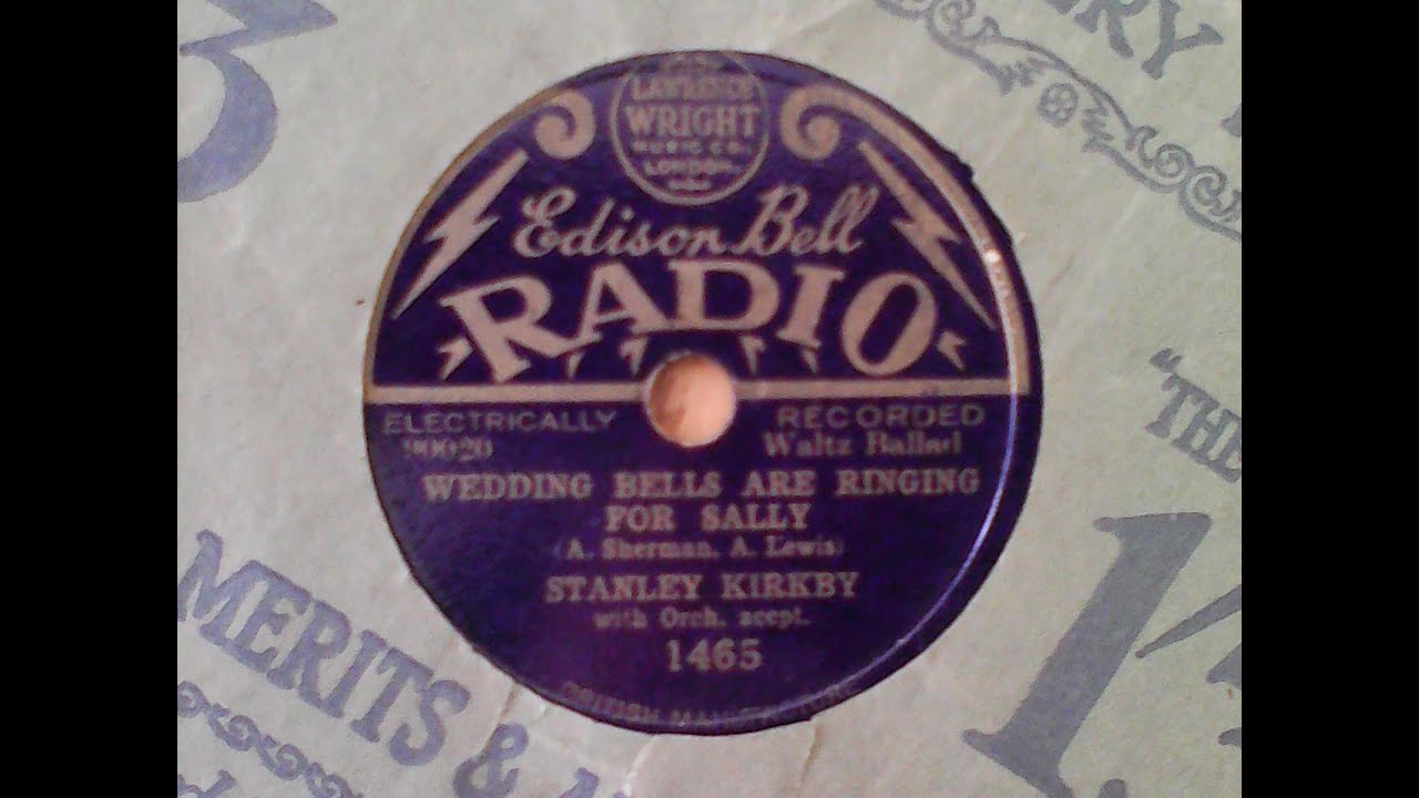 Wedding Bells are Ringing for Sally - Stanley Kirkby (with orch. accpt ...