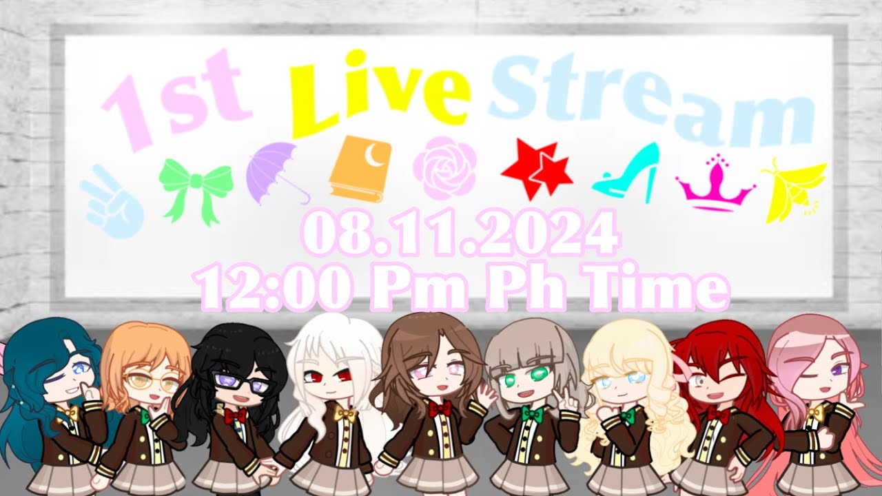 Girl Group Project! 1st Livestream! | Gacha Club, Gacha Life 2 - YouTube
