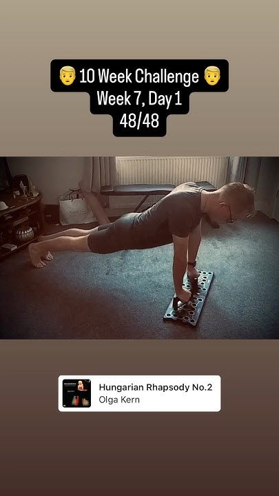 👱‍♂️ 10 Week Challenge 👱‍♂️ Week 7, Day 1: 48/48 #exercise #challenge #pressups - YouTube