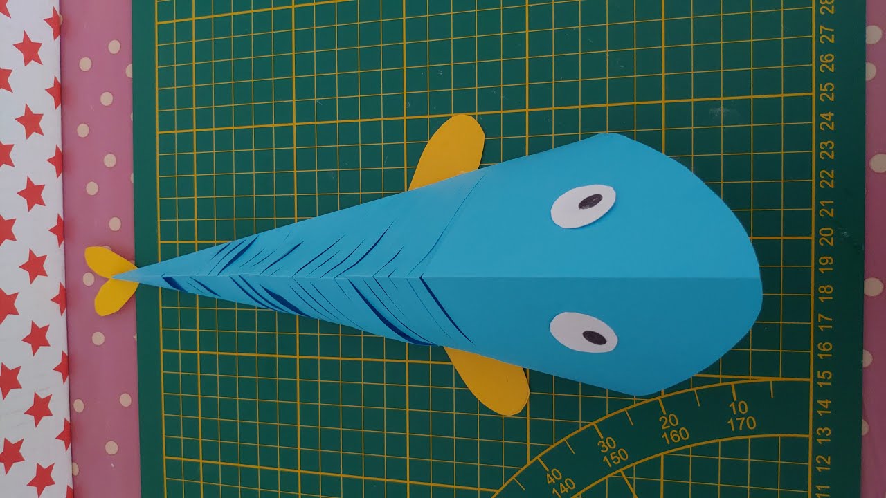Easy Paper Fish | DIY Paper Fish - YouTube