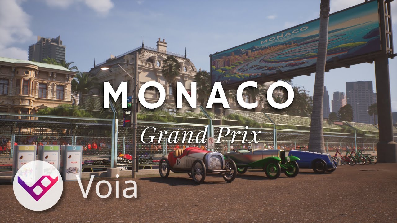 Monaco Grand Prix | Unreal Engine 5 | Path Tracer | Lumen | Fan Spawner ...