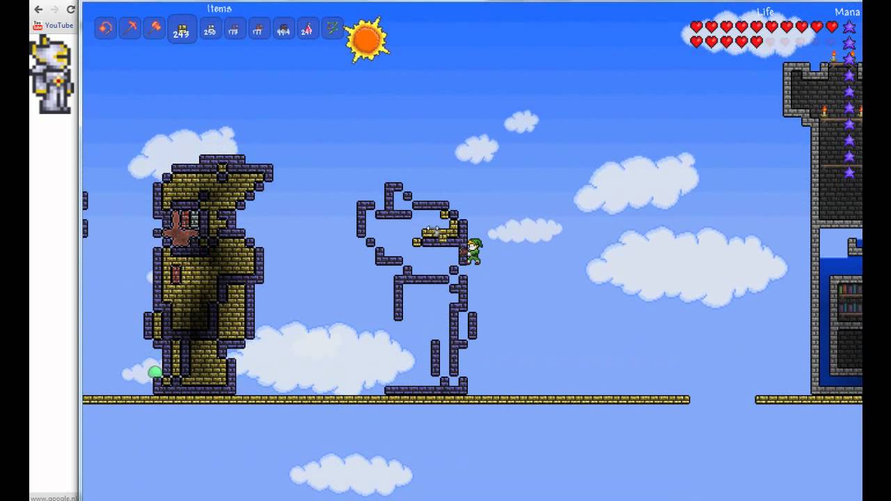 Terraria - Speedbuild #11: Silver Armor - YouTube